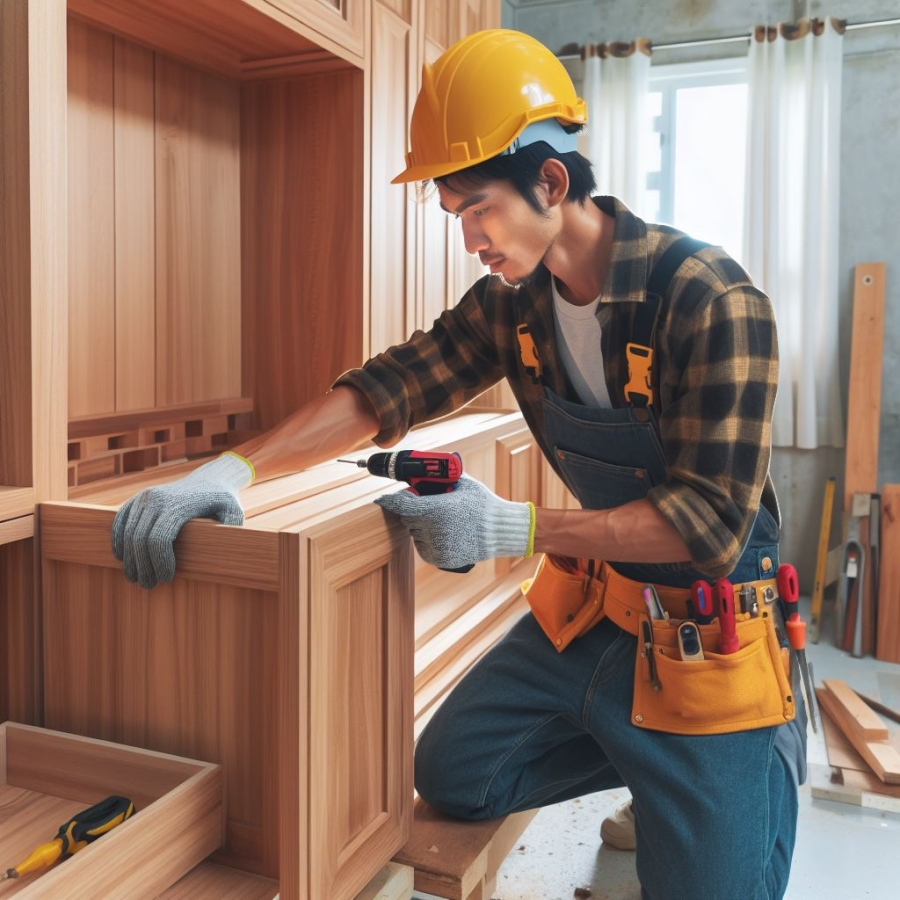 Dịch Vụ Sửa Chữa Đồ Gỗ Tại Nhà Chung Cư Jamona City Quận 7 TPHCM